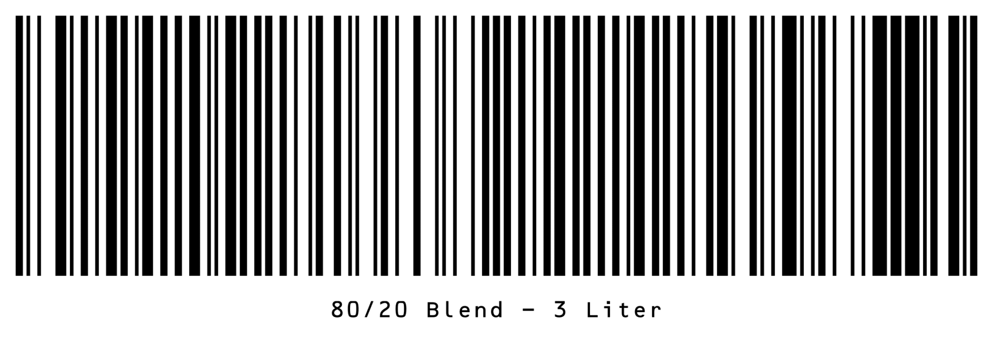 80/20 Blend - 3 Liter - Vikmar Foods