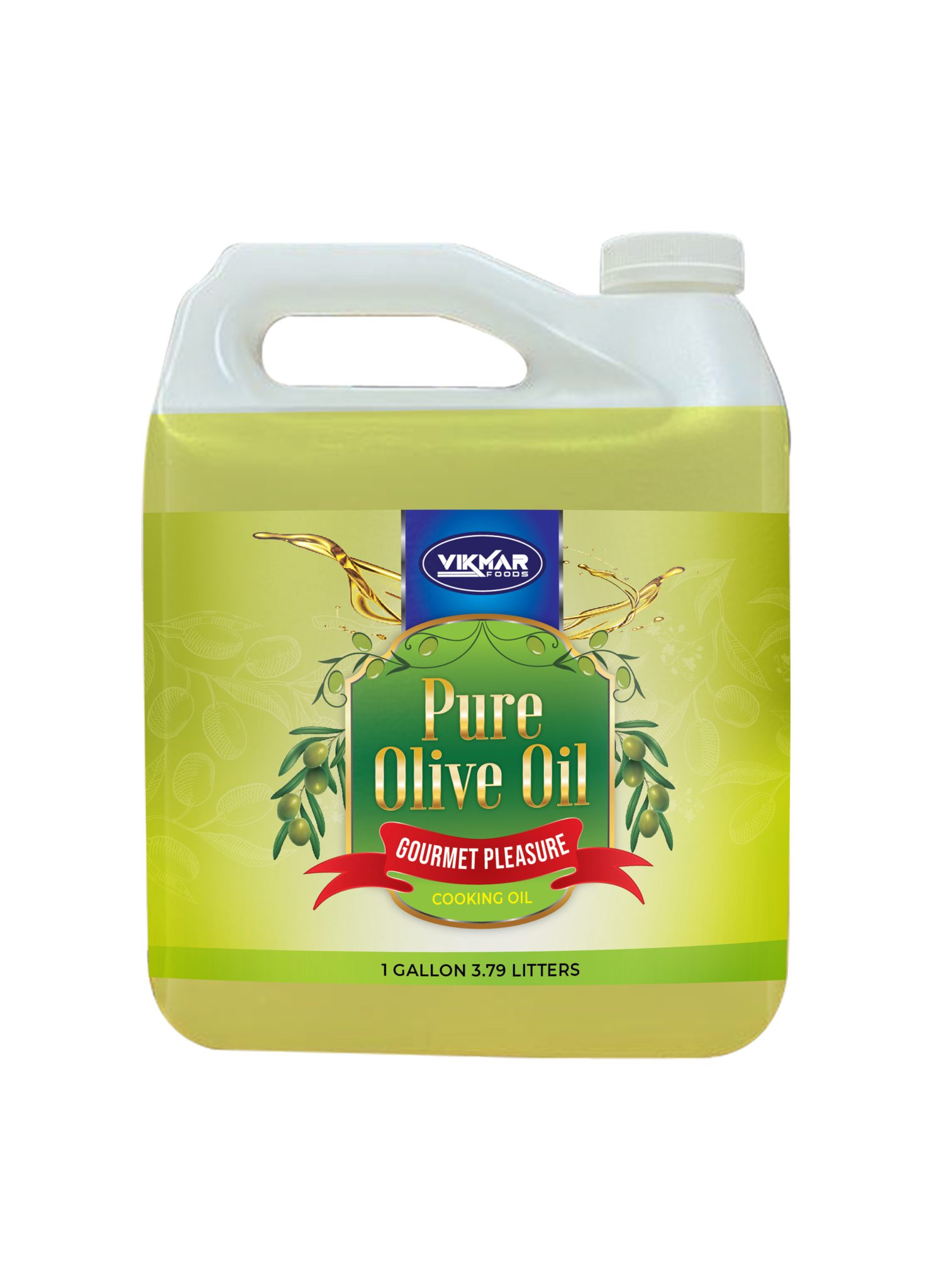 Pure Olive Oil - 4 Liter - Vikmar Foods Canada